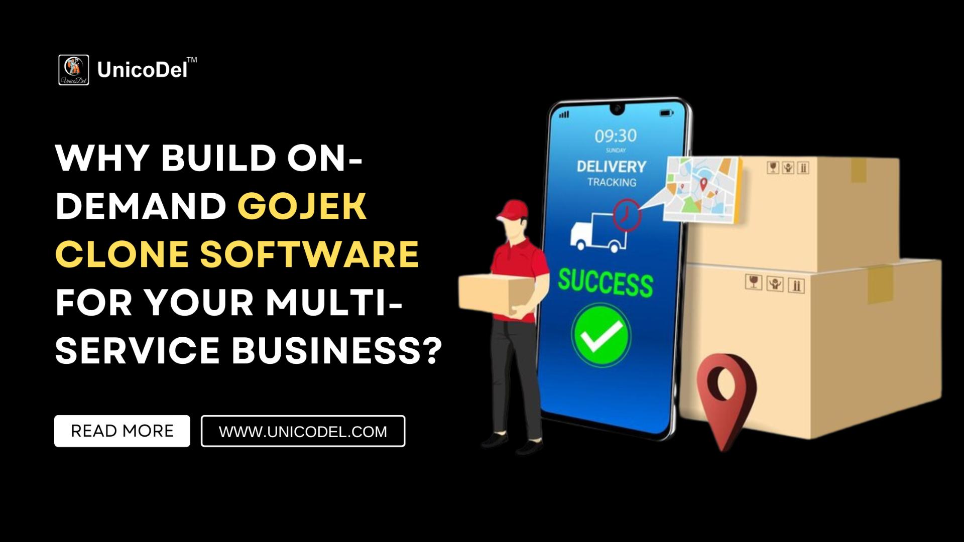 On-Demand Gojek Clone Software: Guide to Build Your Multi-Service App
